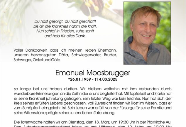 TODESANZEIGEN