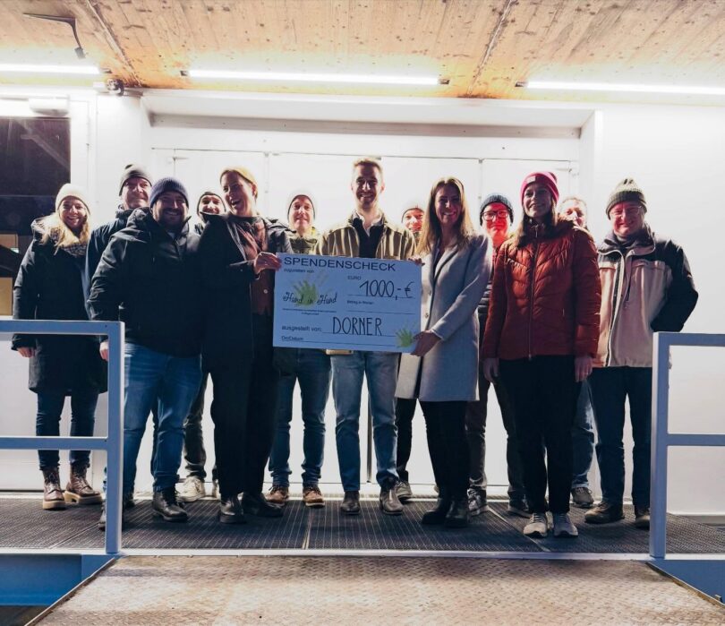 Dorner Electronic unterstützt Hand in Hand